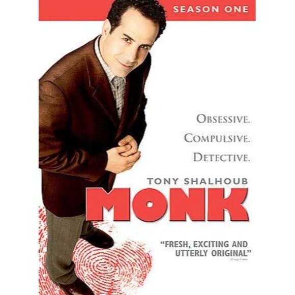 Media | Monk Complete Season One 1 Tv Show Series Dvd Comedy Full Tony ...